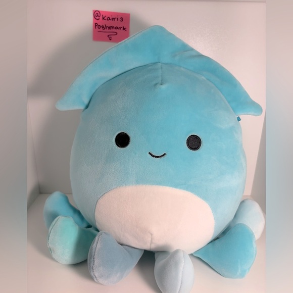 Squishmallows | Toys | Sky Squishmallow 8plush Squid Blue Teal | Poshmark